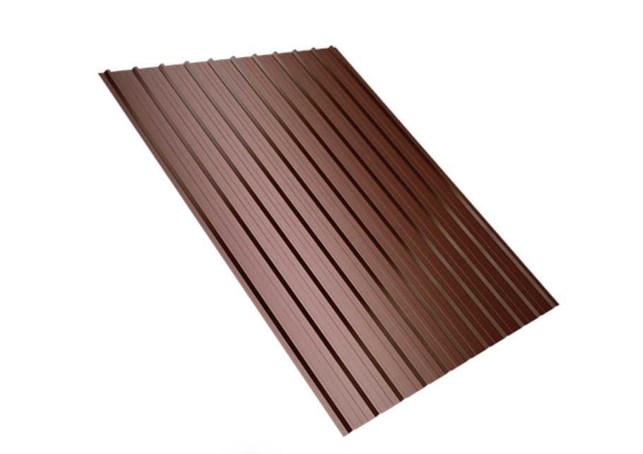 Trapézový plech hnědý - Trapezovky.cz - Trapézové plechy, střešní okna